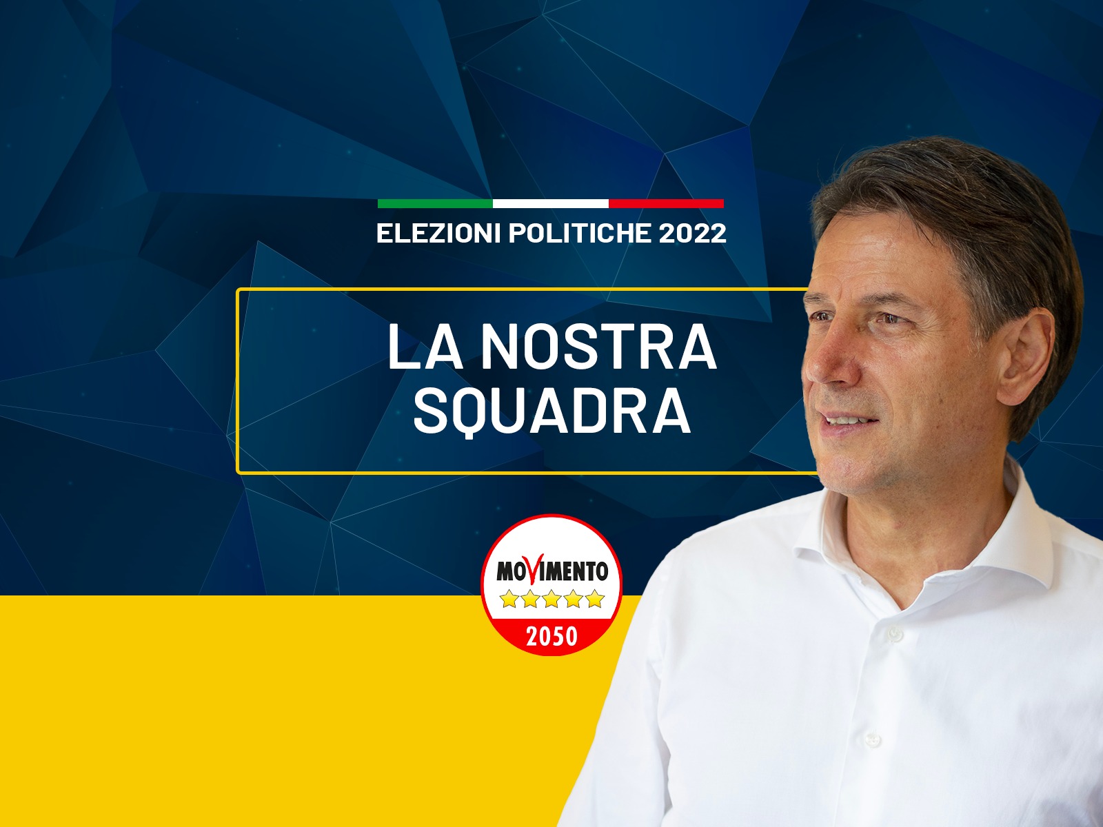 Elezioni Politiche 2022 La Nostra Squadra Movimento 5 Stelle