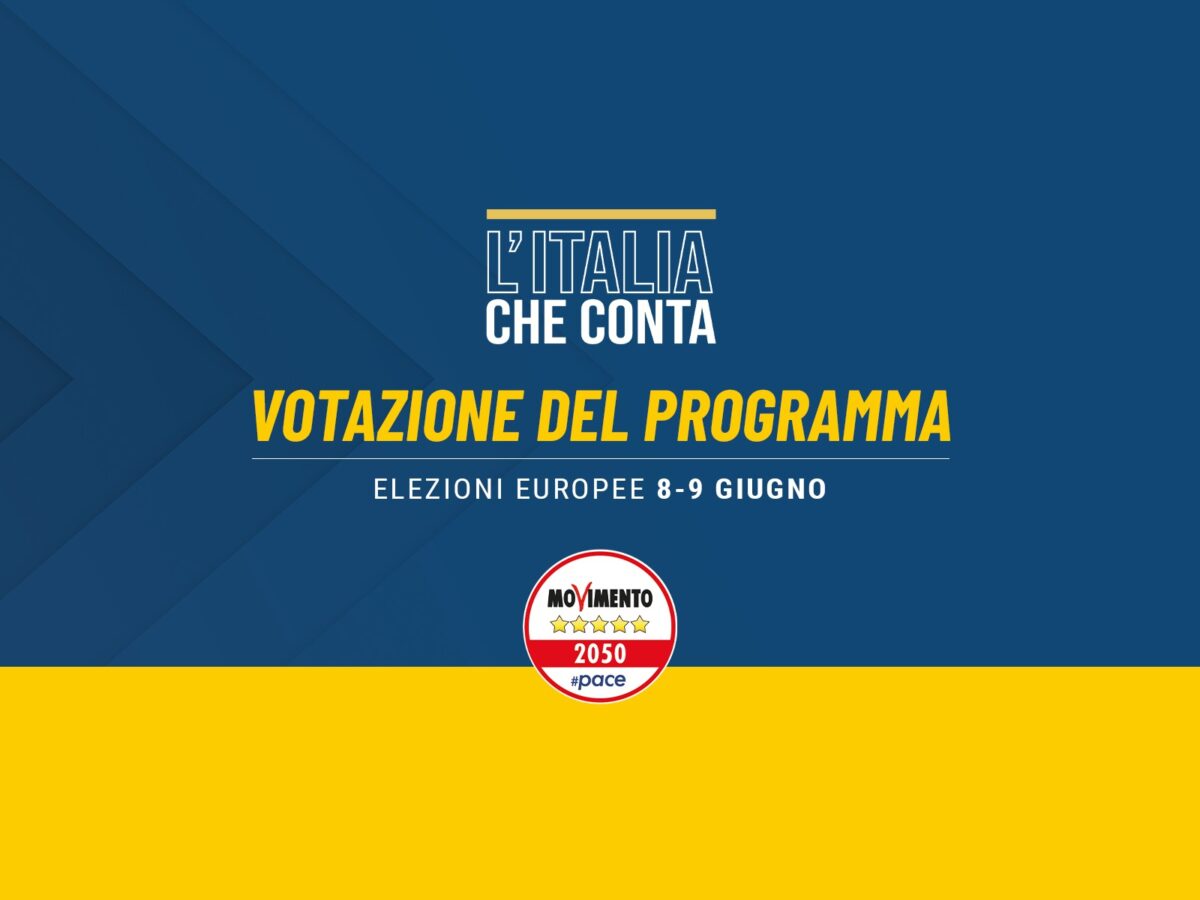 Votazione Programma Europee 2024 Risultati Movimento 5 Stelle