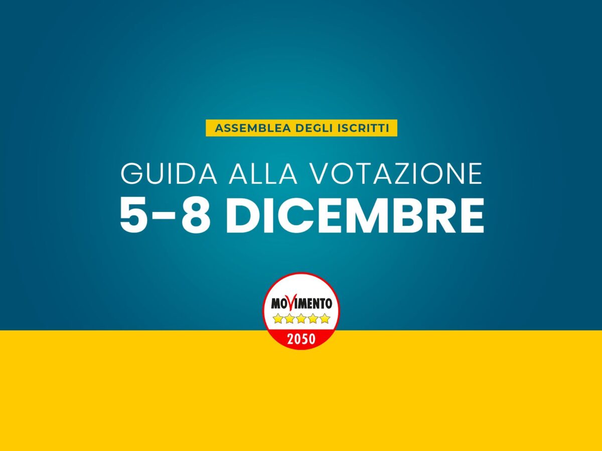 Votazioni 5-8 Dicembre. Tutto quello che c’è da sapere – Movimento 5 Stelle