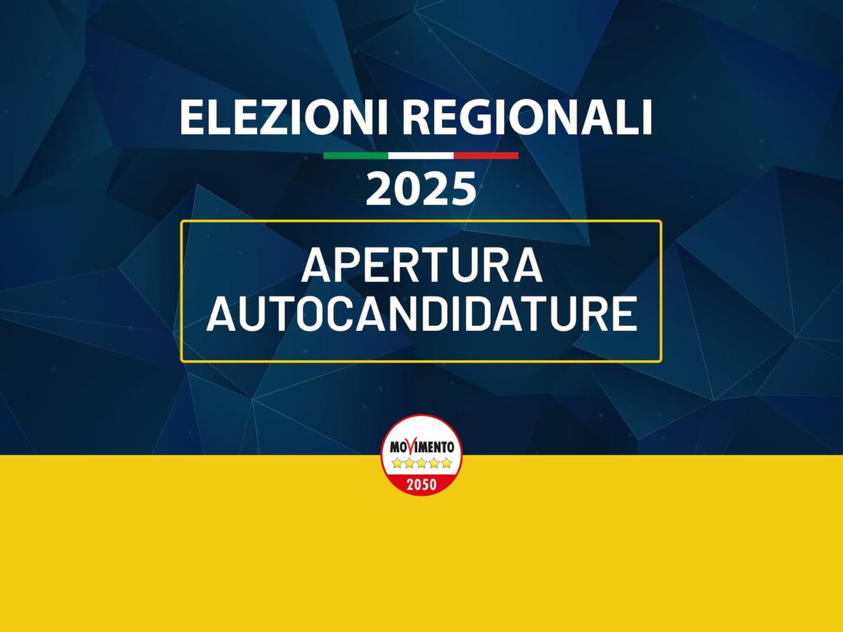 Elezioni regionali 2025 Marche e Veneto – Movimento 5 Stelle