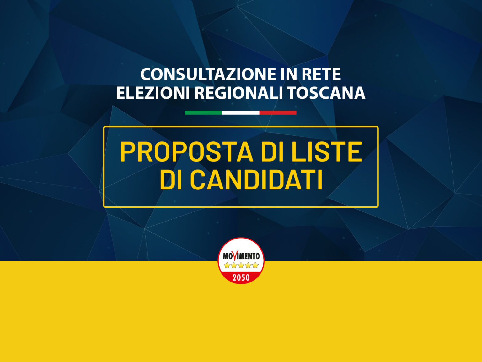 Elezioni regionali Toscana 2025: votazione lista di candidati ...
